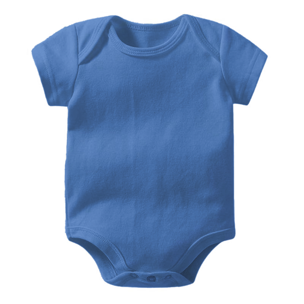 Organic Cotton Kids Rompers with Customizable DTF Printing ...